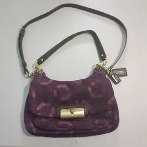 Coach | Bags | Coach Kristin Large C Signature Handbag Hobo Shoulder ...
